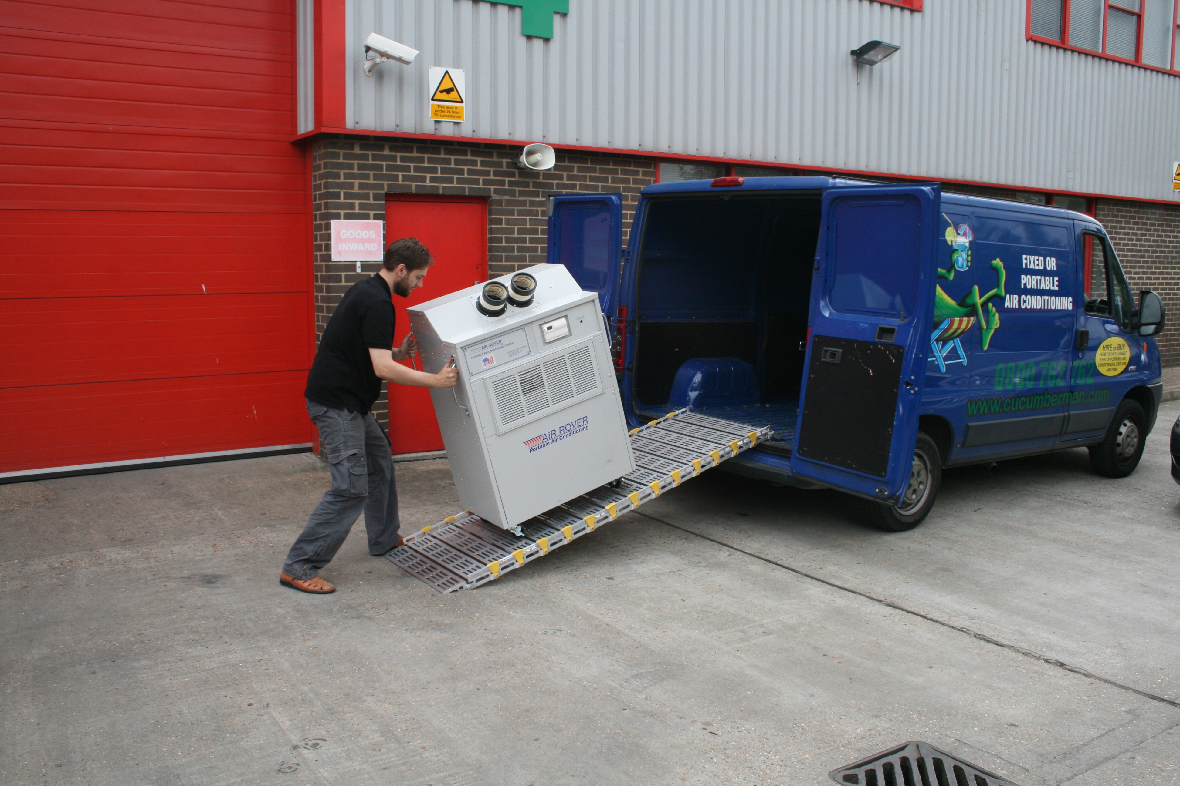 Hire Industrial Loading Ramps | Commercial Ramps | Roll-a-Ramp